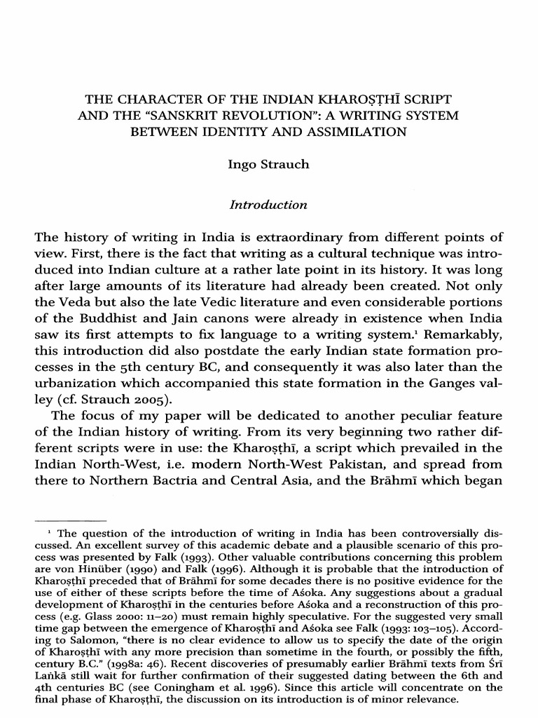 Kharosthi Script: History and Influence | PDF | Alphabet | Orthography