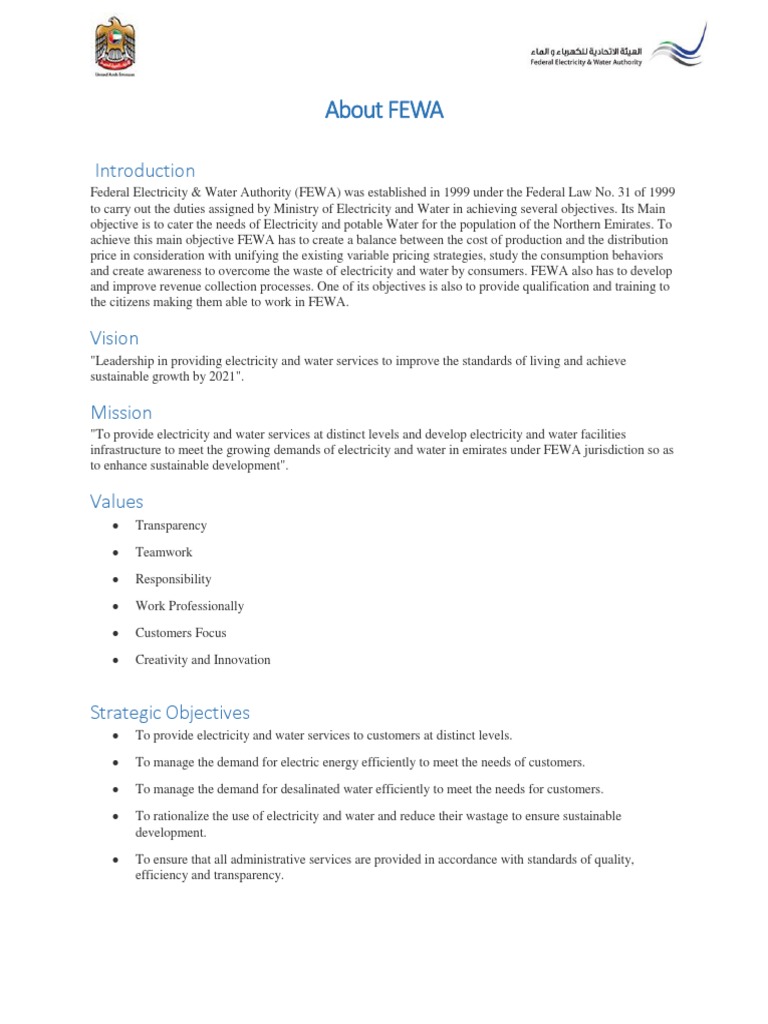 About Fewa | PDF | Drinking Water | Demand