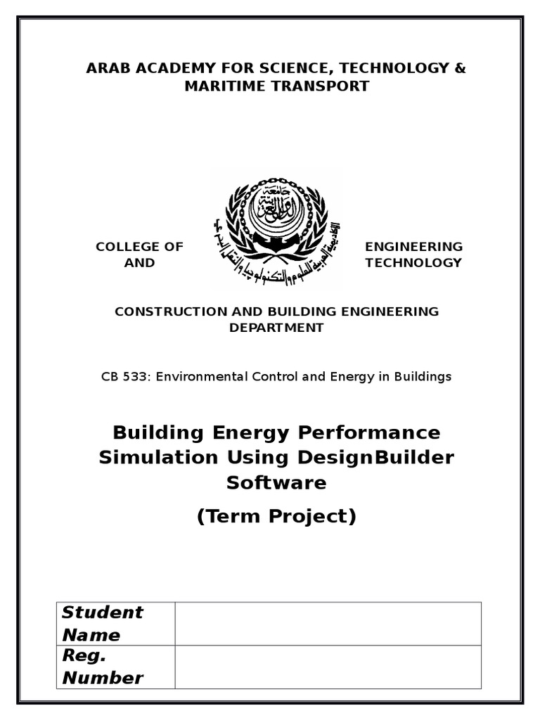 DesignBuilder Project Template | PDF | Hvac | Air Conditioning