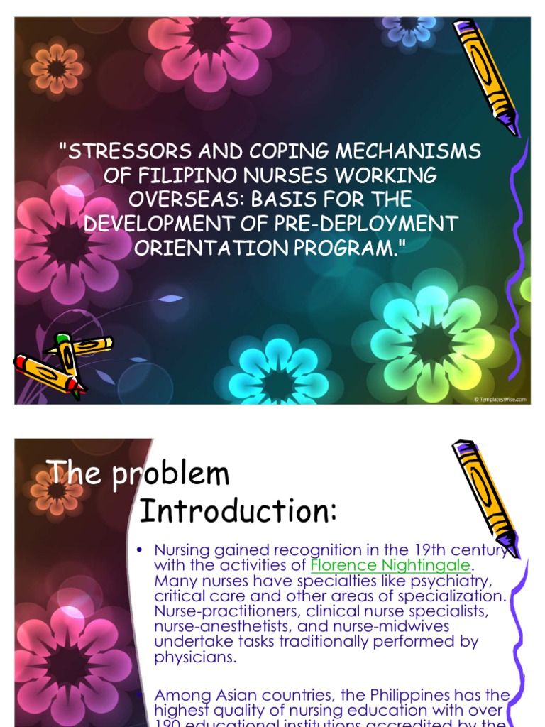 Nursing Coping Mechanisms Overview | PDF | Stress (Biology) | Coping ...