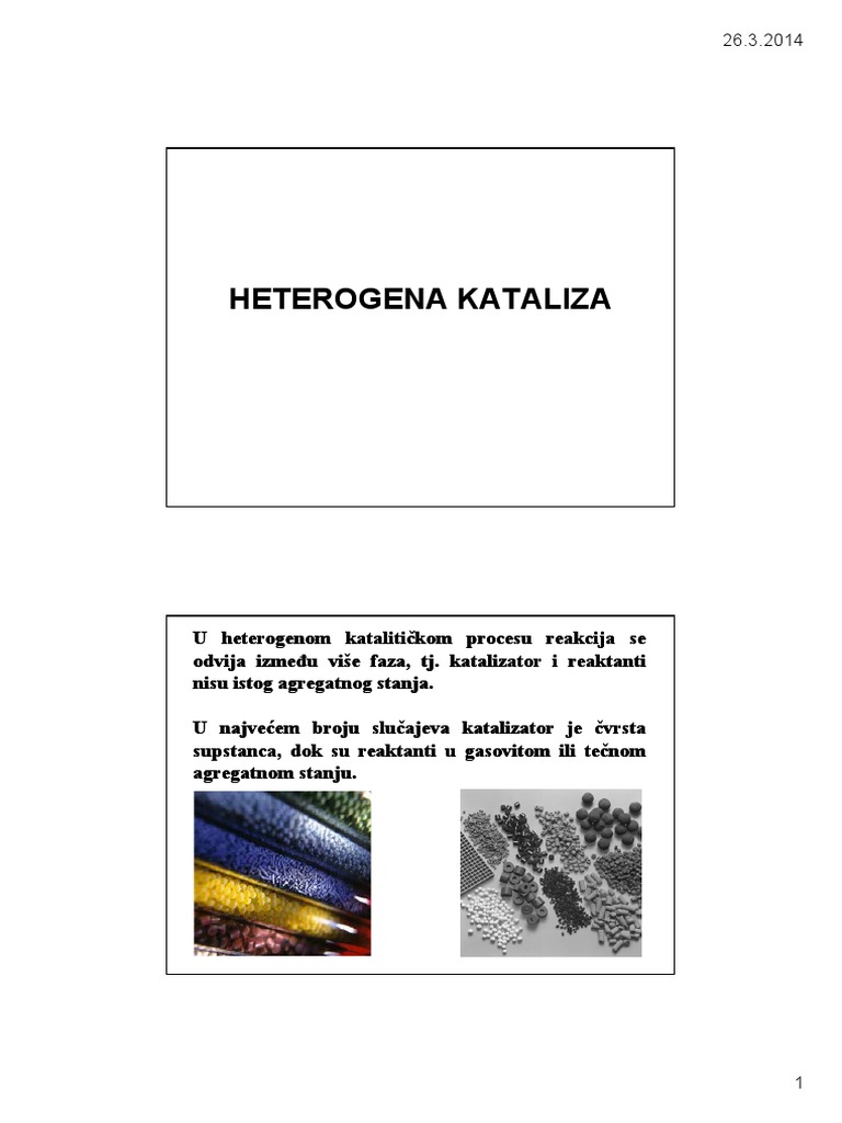 6 Heterogena Kataliza | PDF