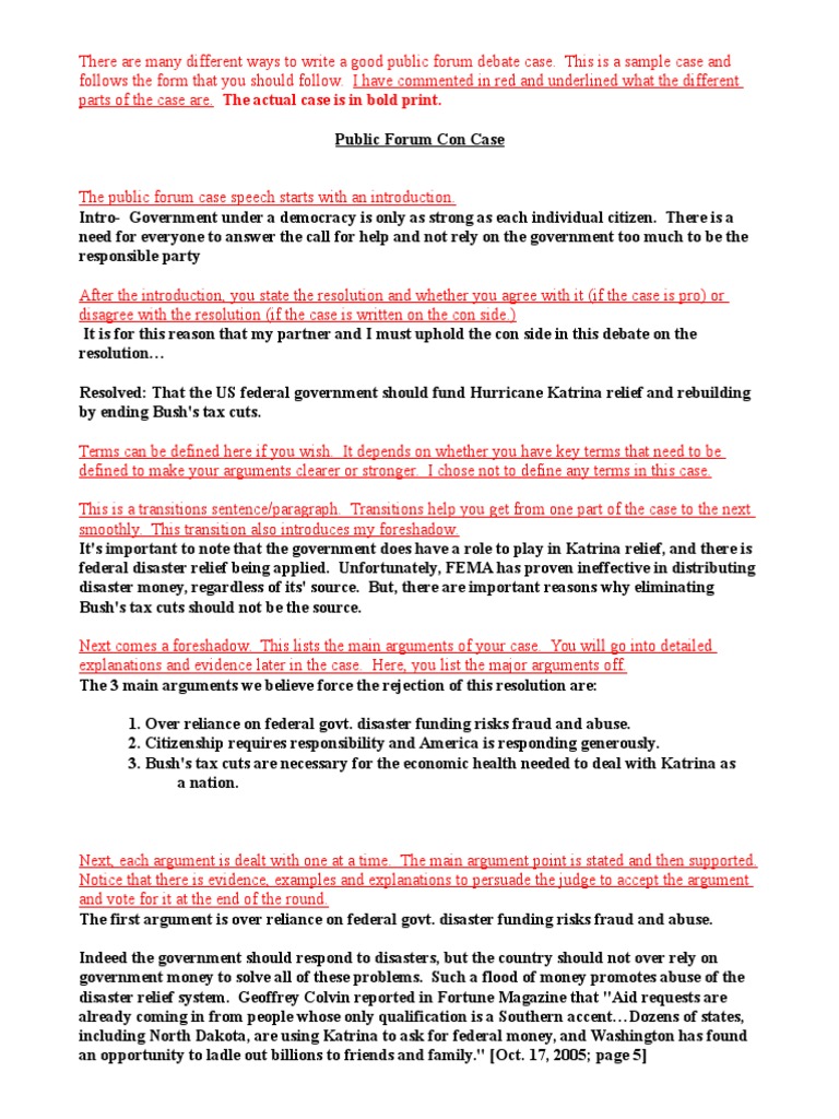 Public Forum Case Example 08 | PDF | George W. Bush | American Government