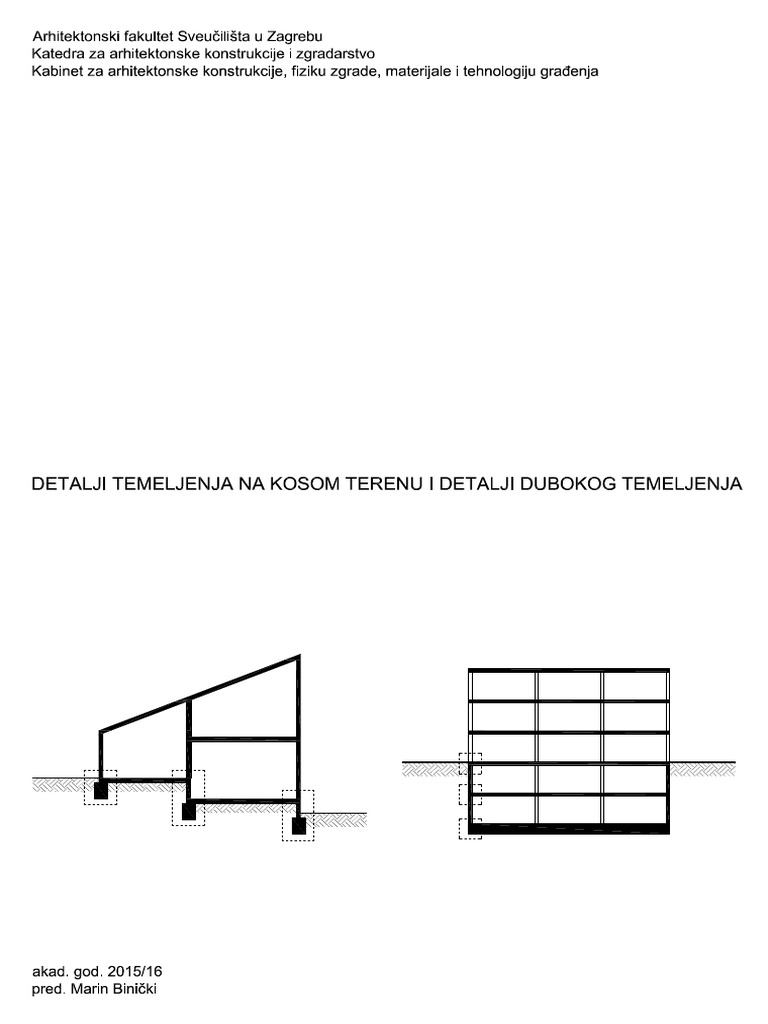 03 Detalji Temelja | PDF