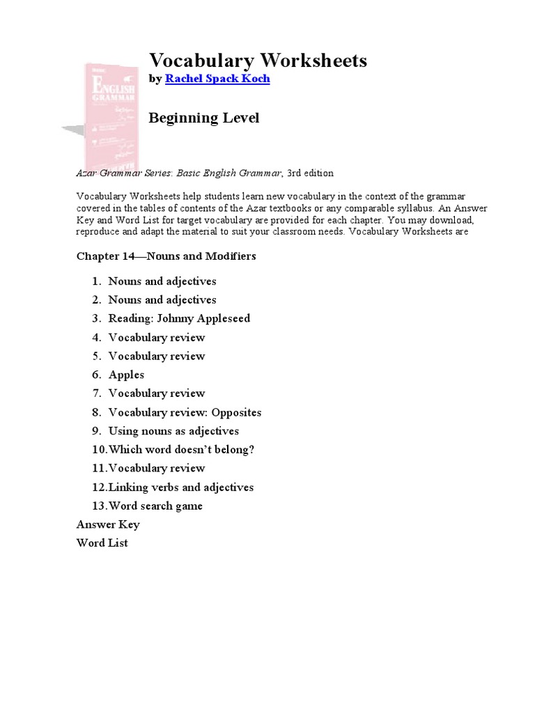 Chapter 14-Nouns and Modifiers | PDF | English Grammar | Adjective