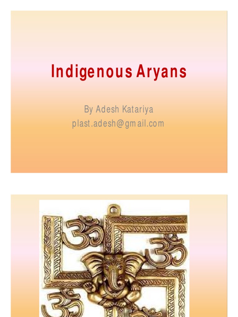 Indigenous Aryans | Download Free PDF | South Asia | Asia