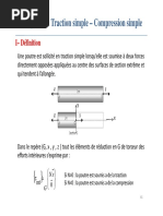 Résumé Et TD RDM Traction | PDF | Résistance des matériaux | Treillis ...