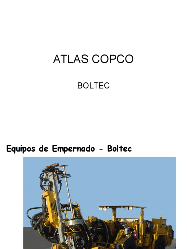 Atlas Copco Boltec | PDF
