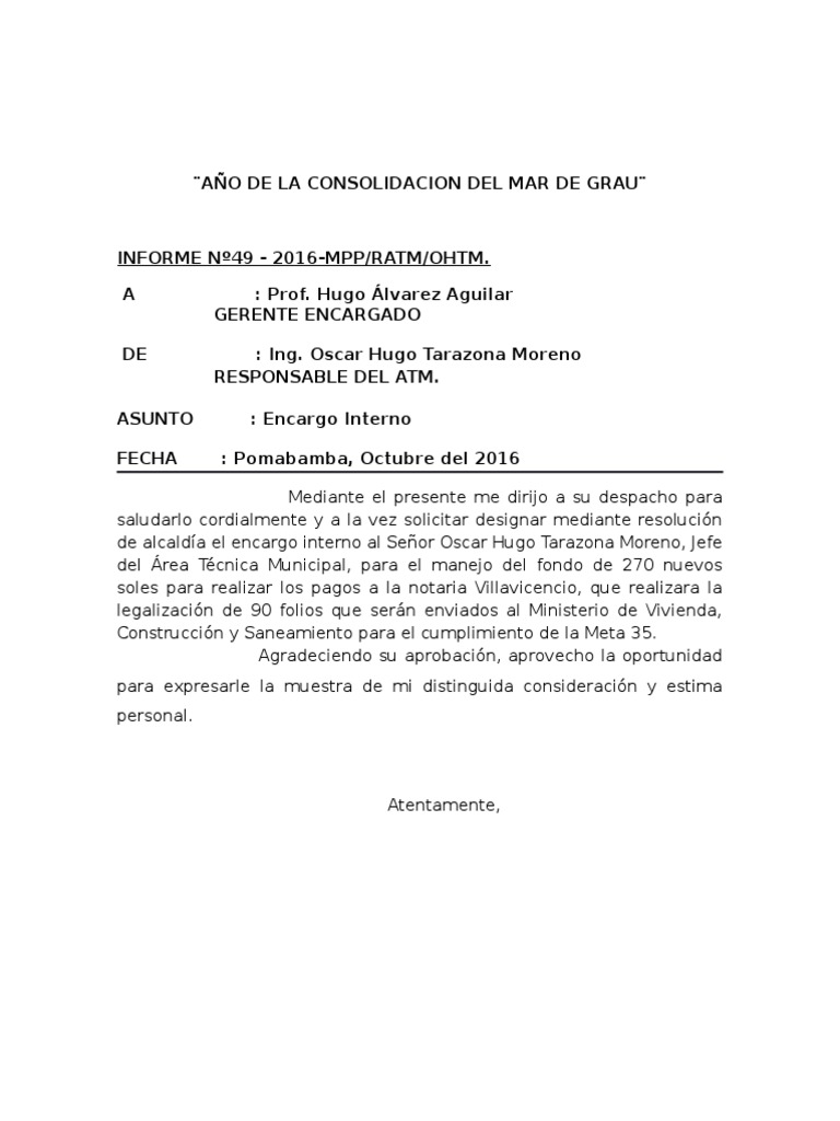 Informe Imp. | PDF | Gobierno | Política (general)