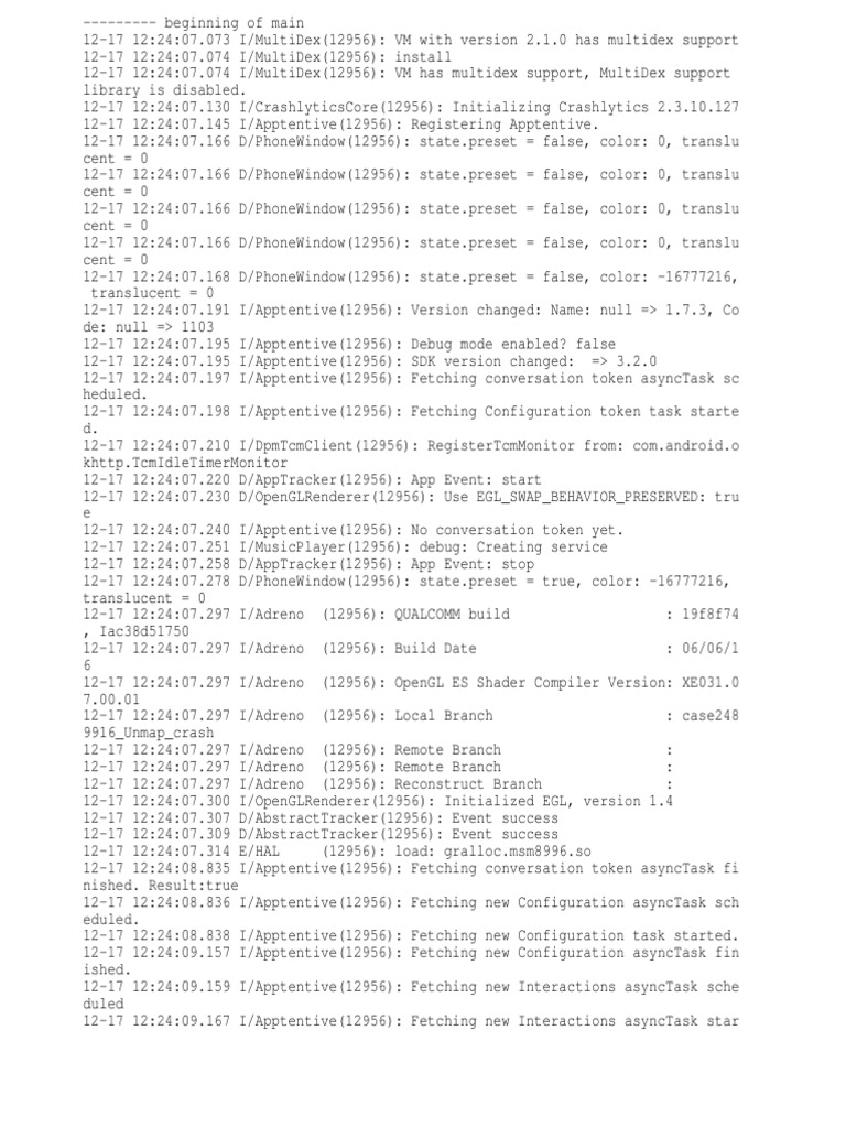 Connect Debug Log | PDF | Computer Engineering | Software