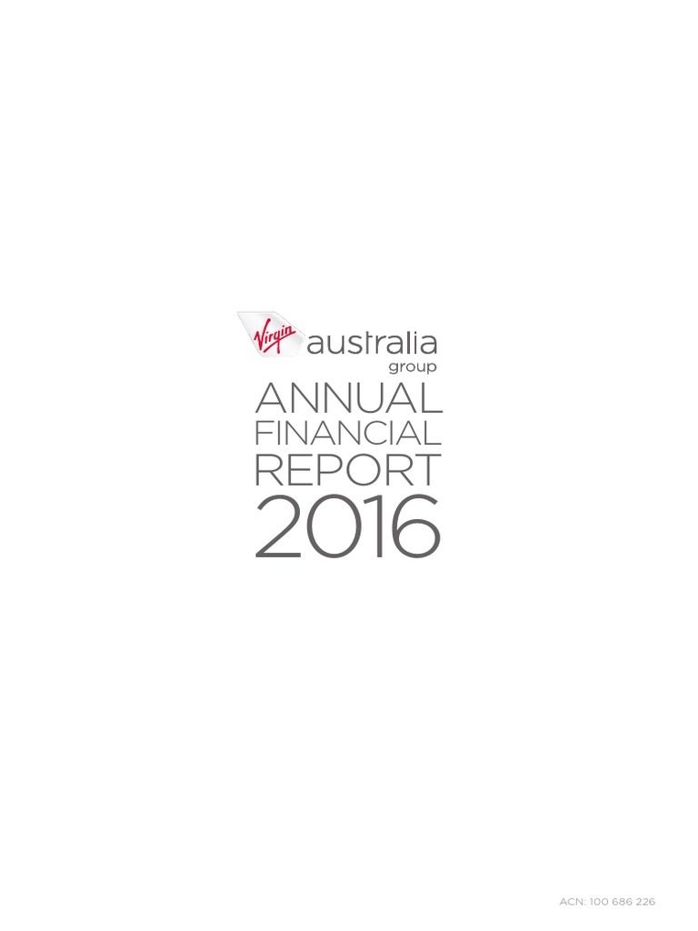2016 Asx Financial Report | PDF | Aviation | Taxes
