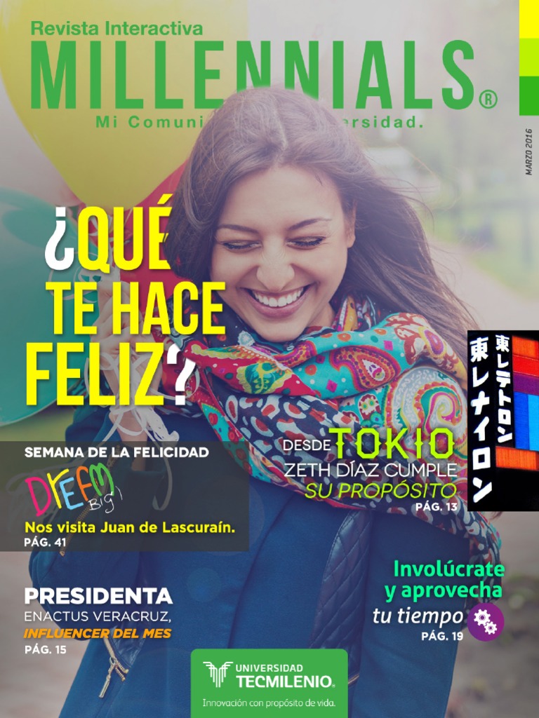 Revista Millennials - Mi Comunidad, Mi Universidad. | PDF | Física ...