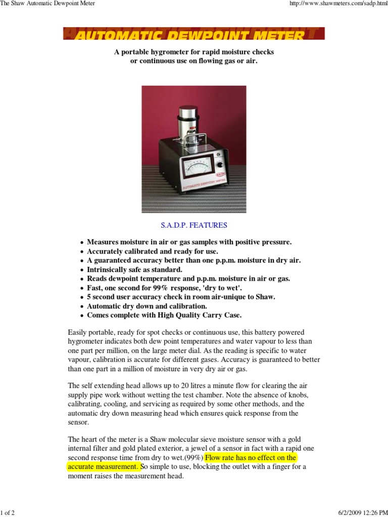 Shaw Dew | PDF | Chemistry | Applied And Interdisciplinary Physics