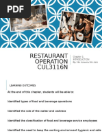 Restaurant Management | PDF | Income Statement | Multilingualism