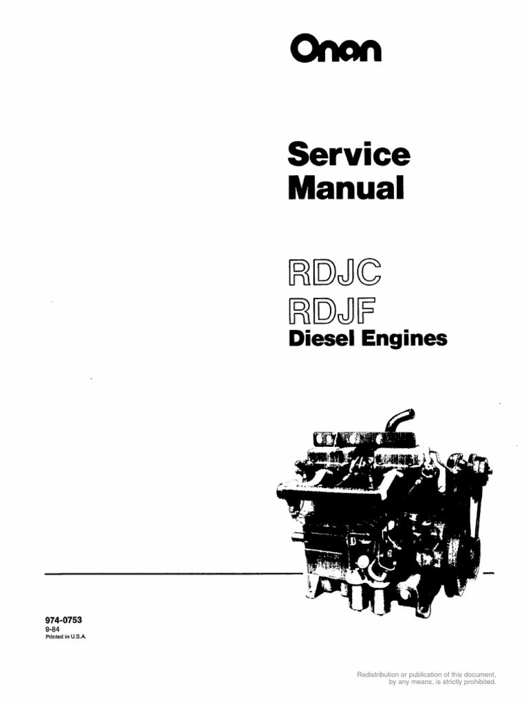 Service Manual: Diesel Engines | Download Free PDF | Internal ...