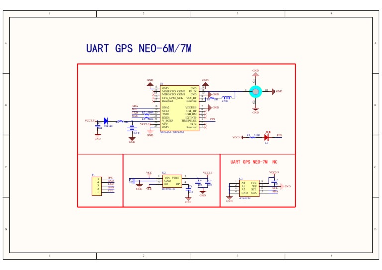 Uart Gps Neo-7m-C (B) - Schematic | PDF | Business | Technology ...