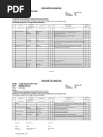 GAS Testing Form - Sample | PDF | Materials | Gases