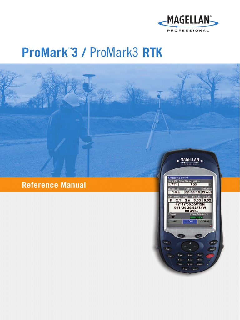 ProMark3 ProMark3 RTK Reference Manual Rev D | PDF | Surveying | Global ...