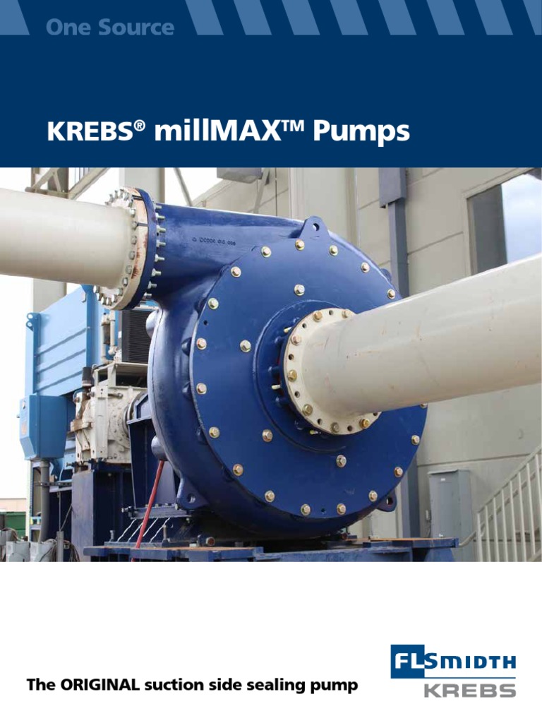 Krebs Mill Max Centrifugal Slurry Pump We BX | Pump | Bearing (Mechanical)