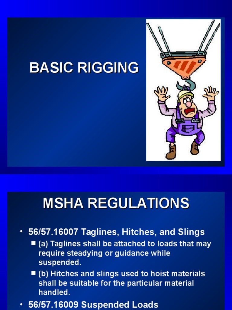 Peabody Rigging Program | PDF | Structural Load | Rope