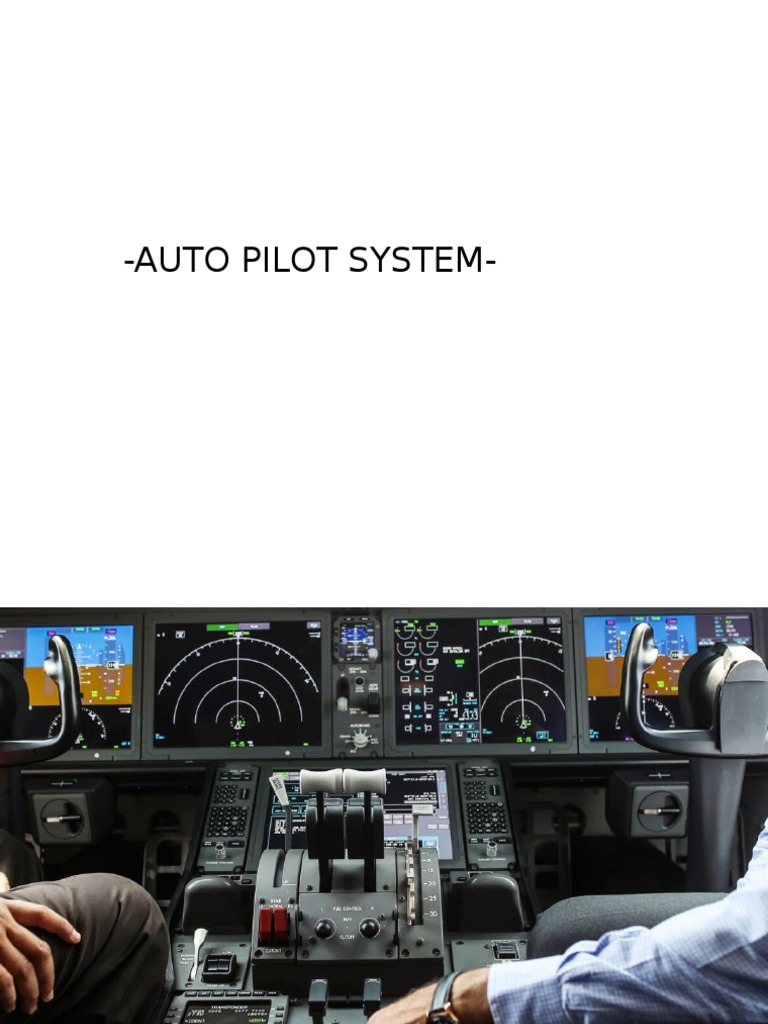 Flight Control System-Auto Pilot | Aircraft Flight Control System ...