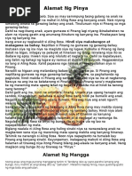 Mga Halimbawa NG PARABULA | PDF