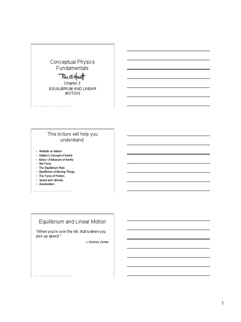 Conceptual Physics Fundamentals: This Lecture Will Help You Understand ...