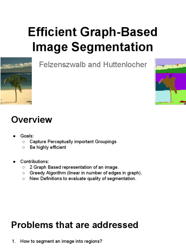 Efficient Graph Segmentation for Images | PDF | Image Segmentation ...