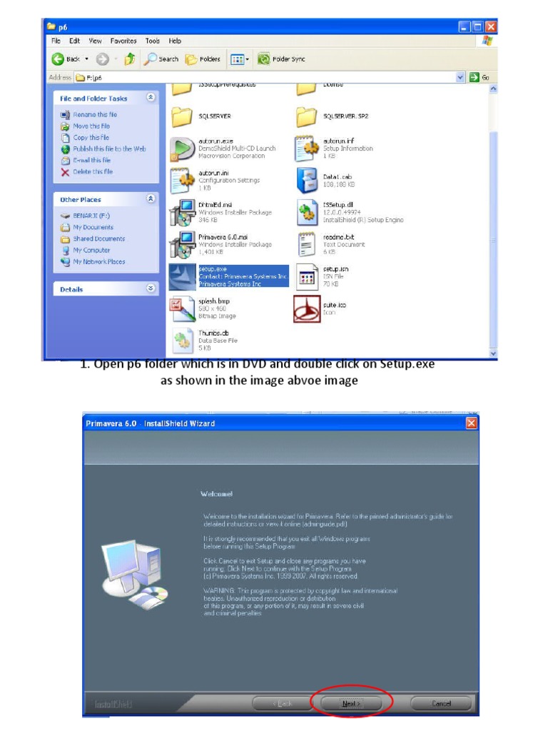Primavera P6 Installation Procedure | PDF