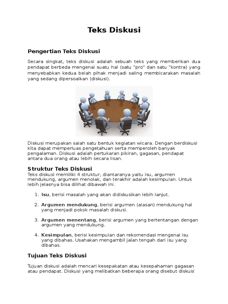Teks Diskusi | PDF