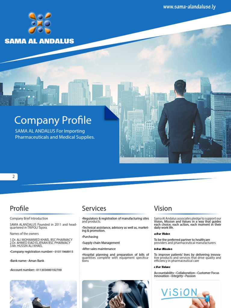 Company Profile | Pharmaceutical Drug | Pharmacy