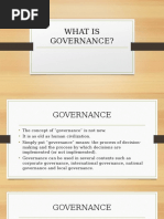 Government Vs Governance | PDF | Governance | Bureaucracy