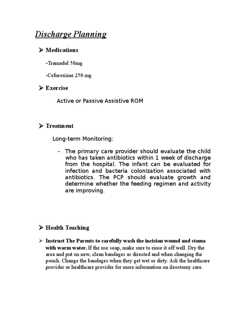 FINAL Discharge-Planning | PDF | Health Care | Gastroenterology