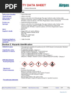 MSDS H2S | PDF | Toxicity | Dangerous Goods