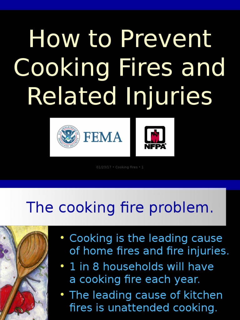 Usfa Cooking Safety | PDF