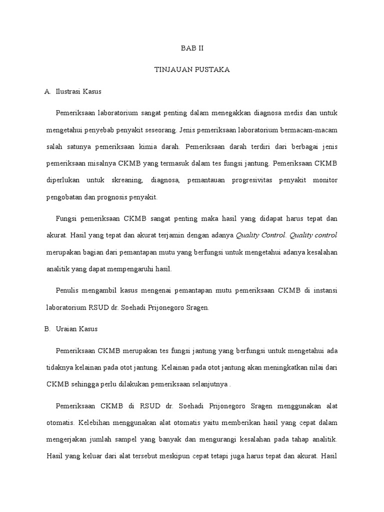 CKMB | PDF | Teknologi & Rekayasa