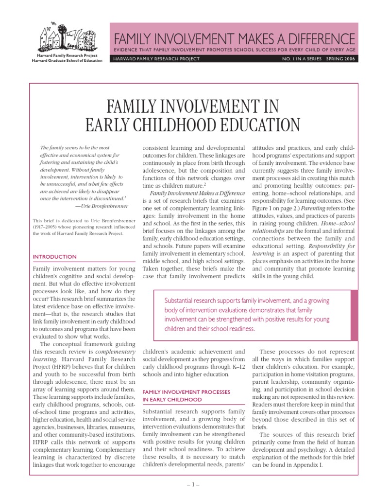 earlychildhood.pdf | Early Childhood Education | Parenting
