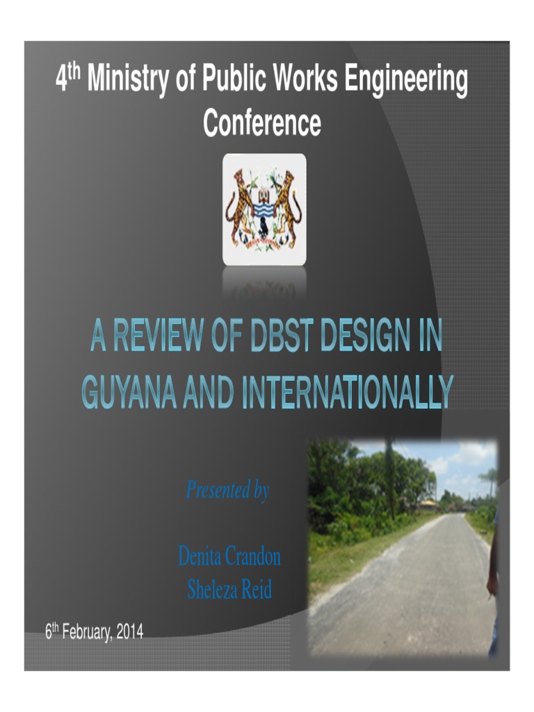 6 - Review of DBST | PDF | Asphalt | Road Surface