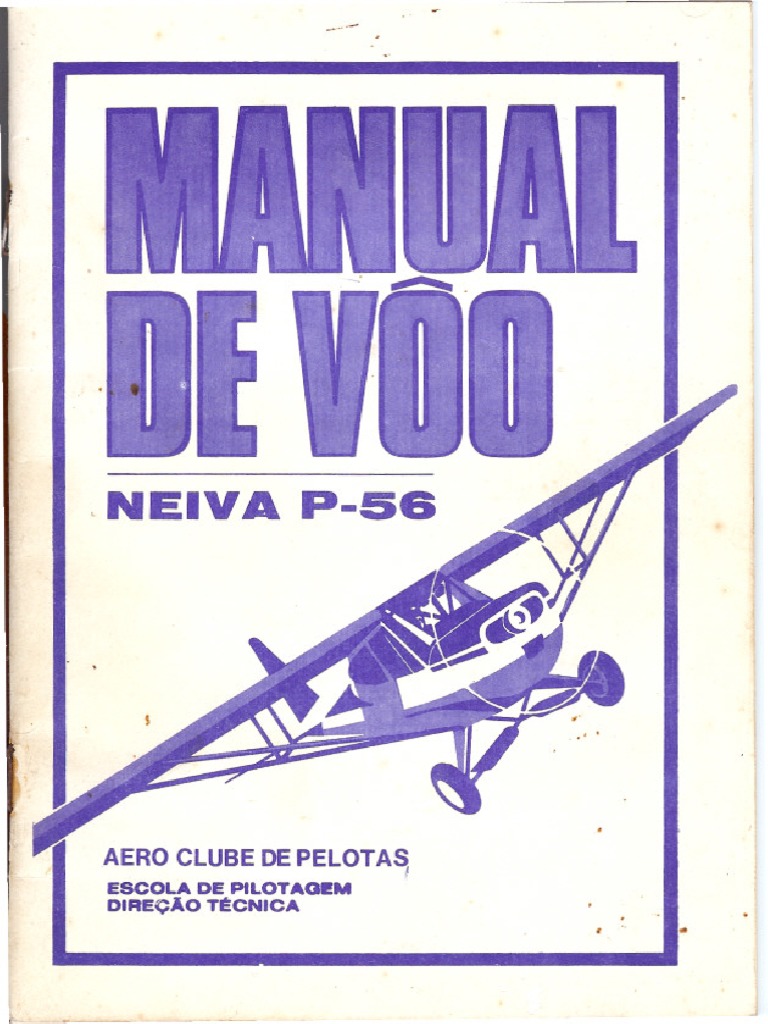 Neiva P56 - Manual de Vôo PDF | PDF