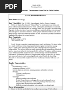 No David Lesson Plan | PDF | Educational Assessment | Lesson Plan