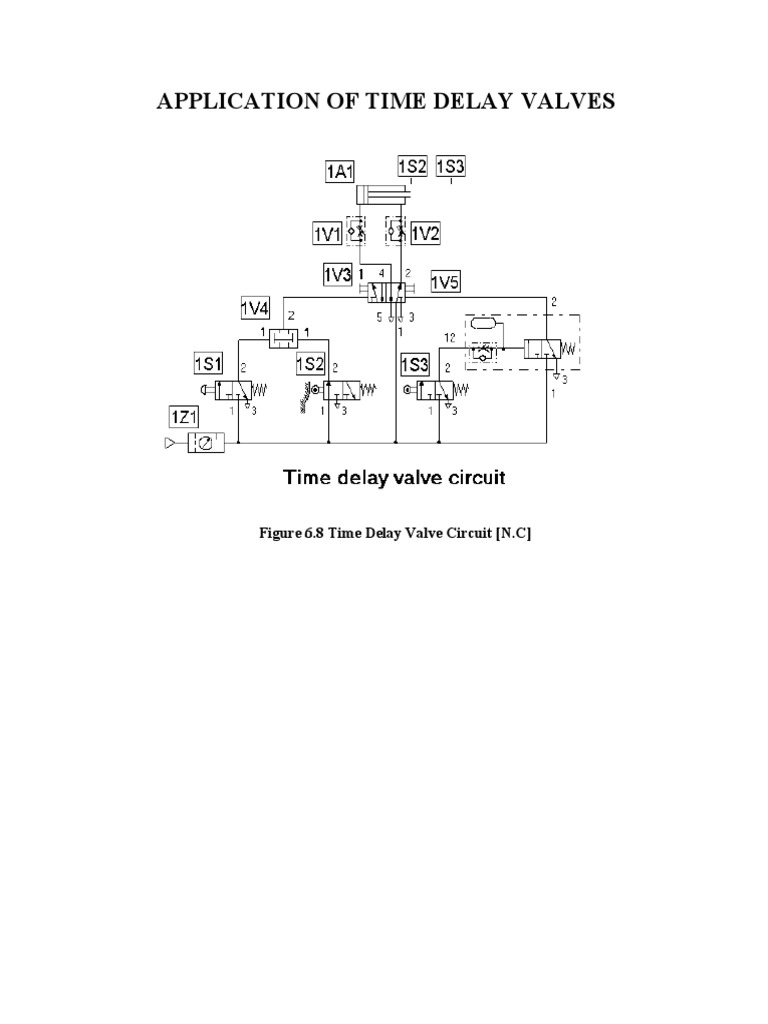 Application of Time Delay Valves | PDF | Valve | Piston