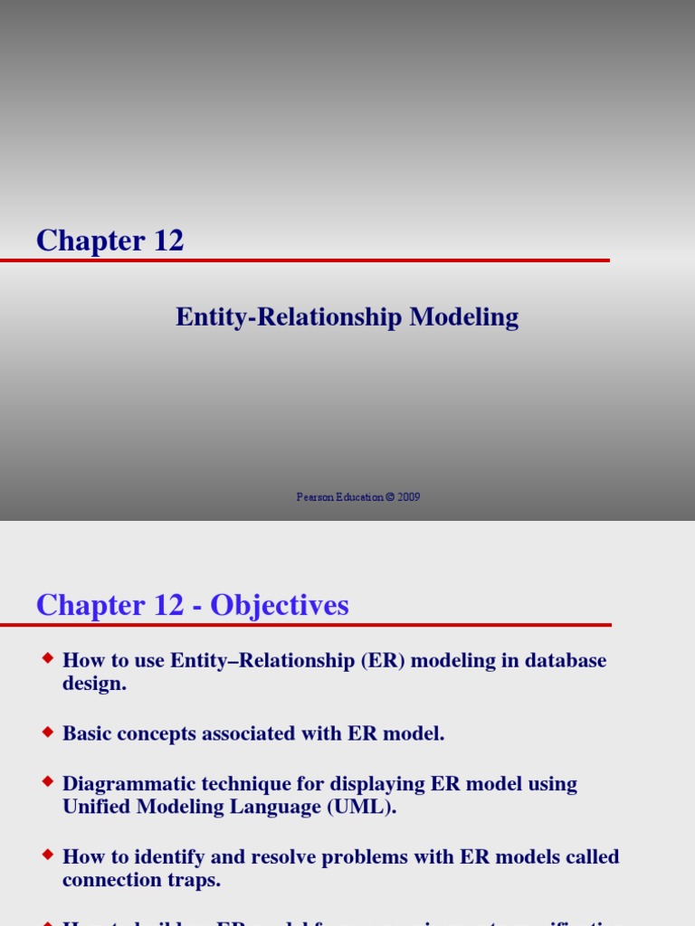 Chapter 12: Entity Relationship Modeling | PDF | Systems Engineering | Data Model