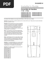 Trane TWE Air Handler Installation Guide | PDF | Pipe (Fluid Conveyance ...