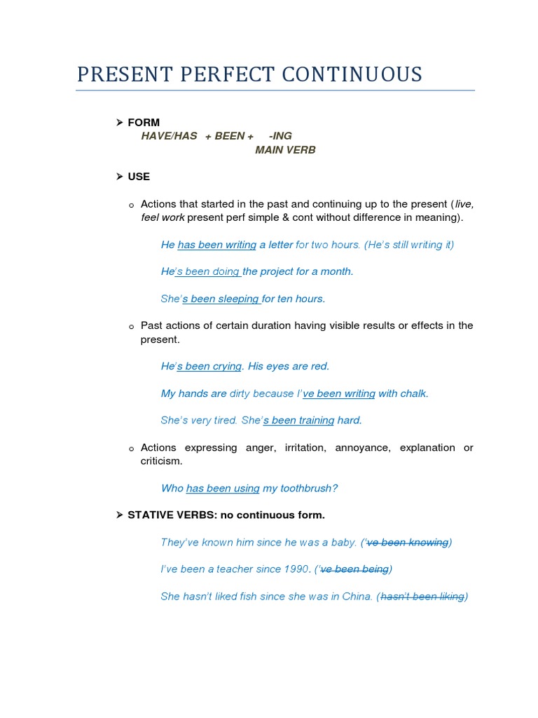 Teoria Present Perf Cont PDF | PDF | Self-Improvement | Wellness