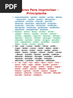 Rimas y Letras de Rap para Improvisar | PDF | Música hip-hop | Ocio
