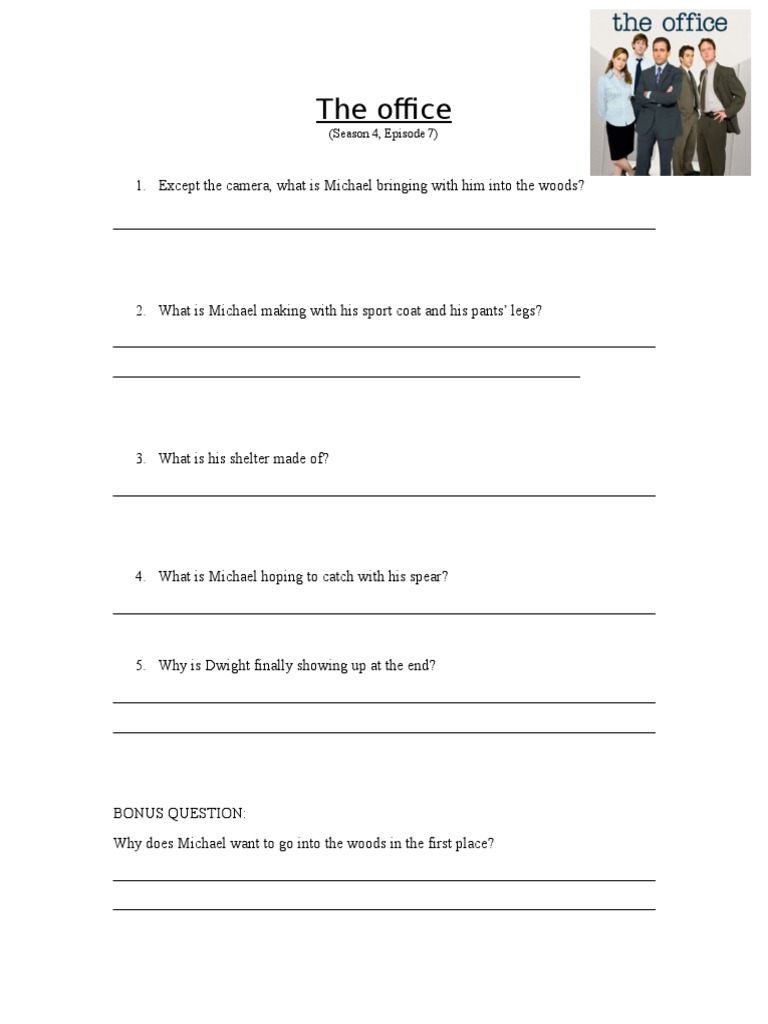 The Office Survival | PDF