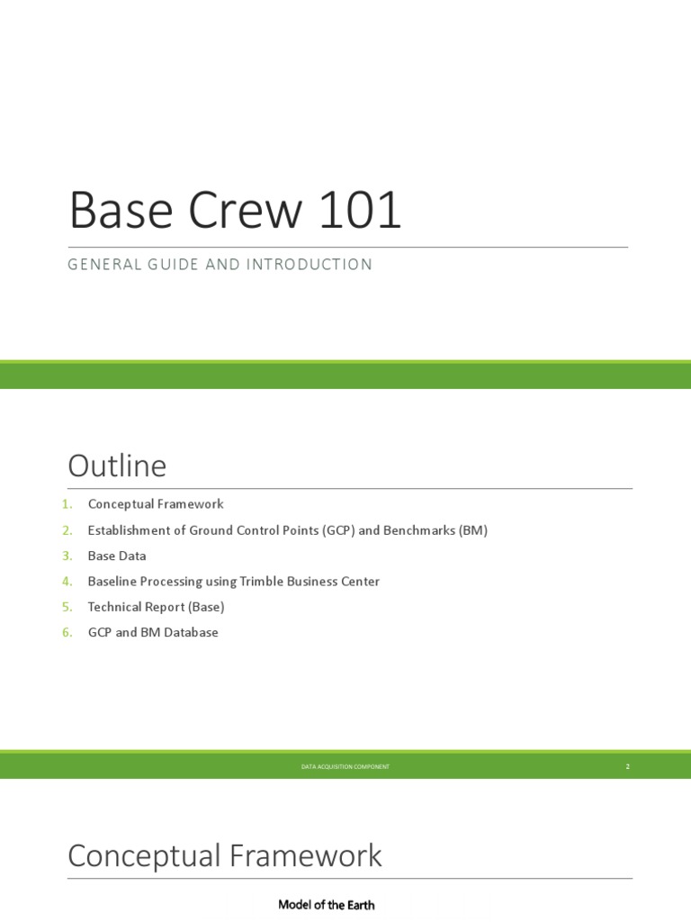 Base Crew 101 | PDF | Geomatics | Cartography