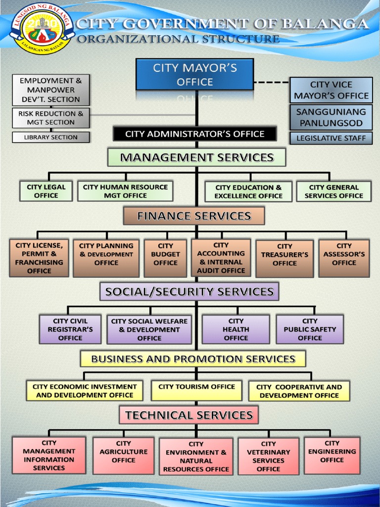 Balanga City Organizational Structure | PDF