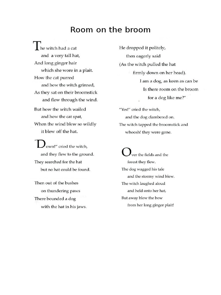 Room On The Broom | PDF