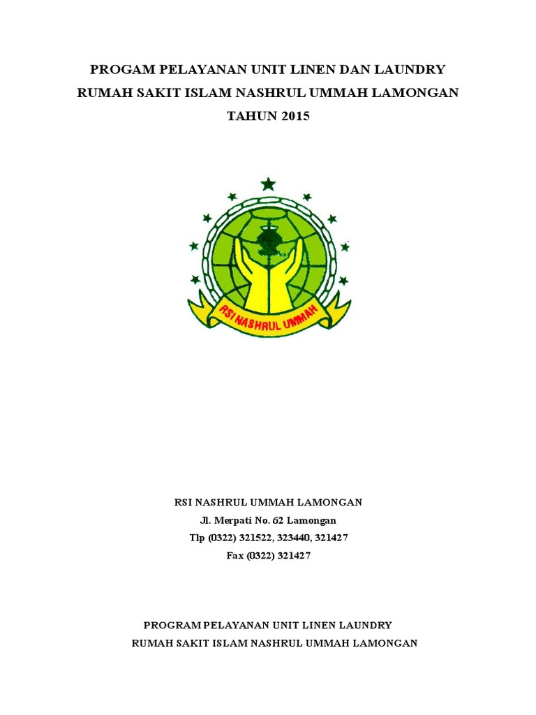 PROGAM PMKP Unit Linen Laundry | PDF