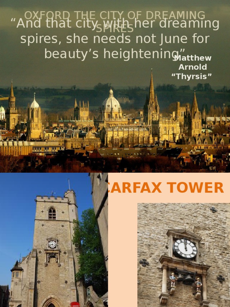 Oxford The City of Dreaming Spires | PDF | Travel | Art